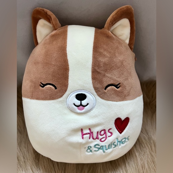 Squishmallows | Toys | Original Squishmallow Regina The Corgi Plush ...